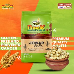 Jowar (Juvar) Balls 160GM - Dipak Mamra Poha Trusted Family Food Since 1981