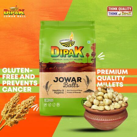 Jowar (Juvar) Balls 160GM - Dipak Mamra Poha Trusted Family Food Since 1981